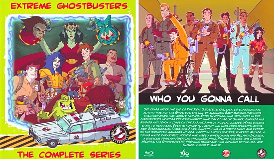 Extreme Ghostbusters: The Complete Series Unofficial/Bootleg 4-Disc HD ...