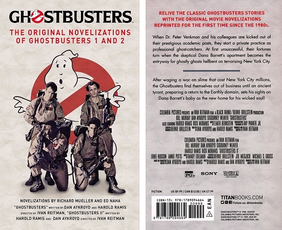 Ghostbusters: The Original Novelizations of Ghostbusters 1 and 2 Book ...