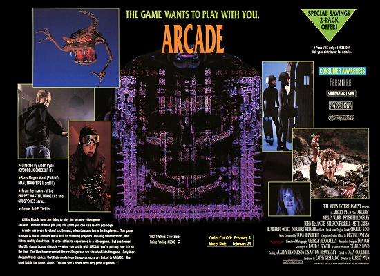 Arcade (1993) Blu-ray and DVD Comparison