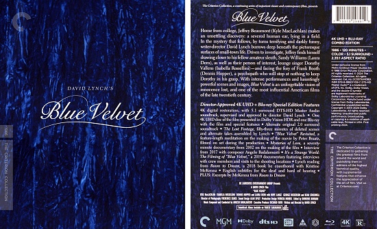 Blue Velvet (Criterion Collection) 4K UHD + Blu-ray Review