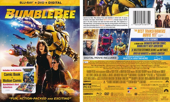 Bumblebee Blu-ray + DVD Combo Pack Review