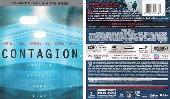 Contagion (2011) 4K UHD Review