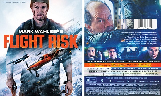 Flight Risk (2025) 4K UHD + Blu-ray Review