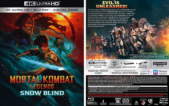 Mortal Kombat Legends: Snow Blind (2022) 4K UHD Review