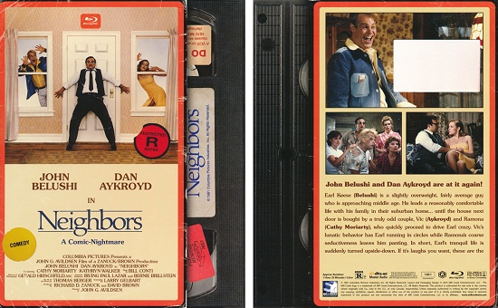 Neighbors (1981) Blu-Ray Review (Retro VHS Look Series)
