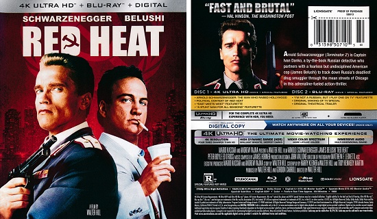 Red Heat 4K UHD + Blu-ray Combo Pack Review