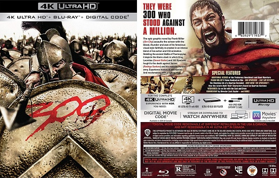 300 (2007) 4K UHD + Blu-ray Combo Pack Review