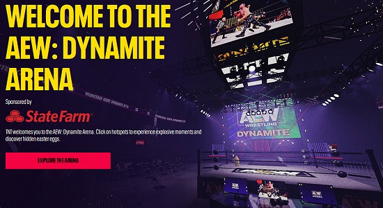 AEW: Dynamite Arena Experience Website Review