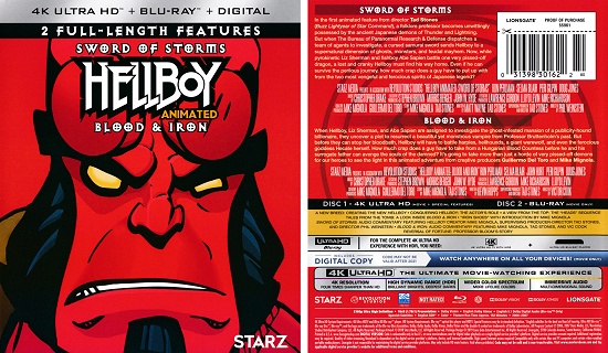 Hellboy Animated Double Feature 4K UHD + Blu-ray Combo Pack Review