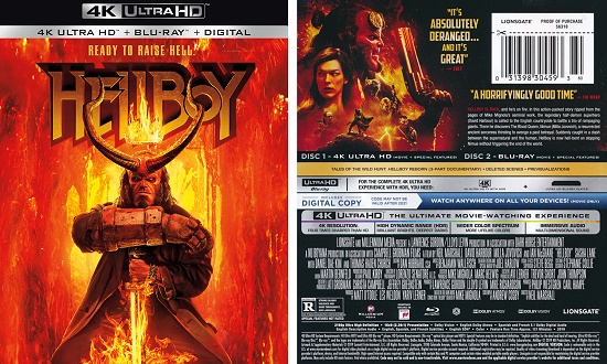 Hellboy (2019) 4K UHD + Blu-ray Combo Pack Review Hellboy (2019) 4K UHD + Blu-ray Combo Pack Review
