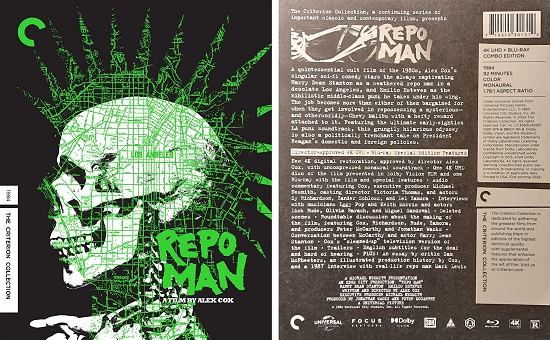 Repo Man (Criterion Collection) 4K UHD + Blu-ray Review