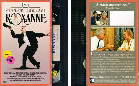 Roxanne Blu-Ray Review (Retro VHS Look Series)