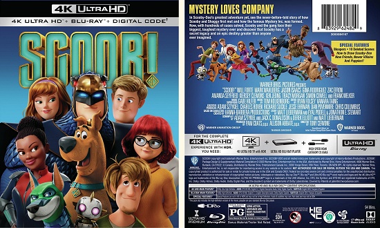Scoob! (2020) 4K UHD + Blu-ray Combo Pack Review