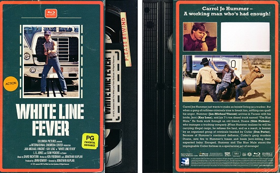 White Line Fever Blu-Ray Review (Retro VHS Look Series)